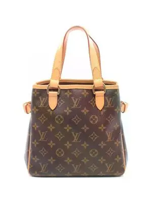 LOUIS VUITTON Monogram Batignolles Handbag - Brown
