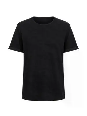 HANNES ROETHER Terry-texture T-shirt