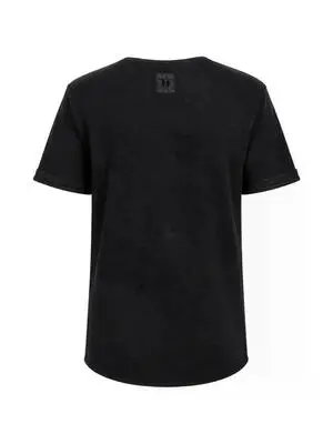 HANNES ROETHER Terry-texture T-shirt