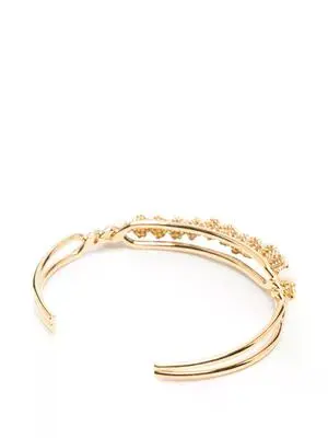 Isabel Marant Étoile Engraved Chain Cuff Bracelet