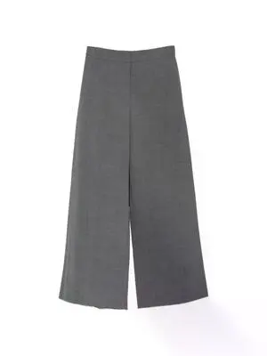 JUUN.J Buckled Wide-leg Trousers - Grey