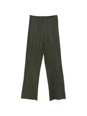 Issey Miyake 2000s Plissé-effect Trousers