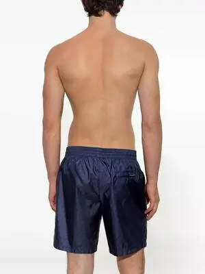Dolce & Gabbana Logo-jacquard Drawstring Swim Shorts