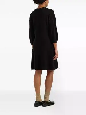 Chinti & Parker Wide-sleeve Relaxed-fit Mini Dress