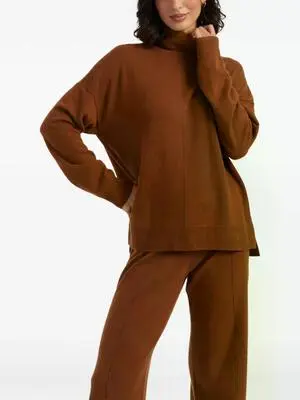 Chinti & Parker Roll-neck Slouchy Sweater