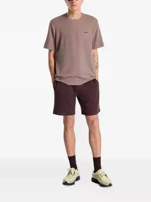 Hugo Waffle-knit Drawstring Shorts - Brown