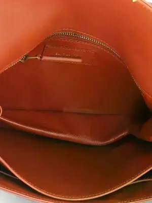 Saint Laurent Le Maillon Shoulder Bag Leather Medium Crossbody Bag