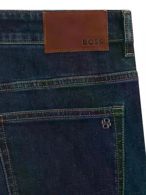 BOSS Delaware Slim-fit Jeans In Comfort-stretch Denim
