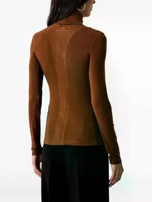 Elisabetta Franchi Panelled Long-sleeve Top