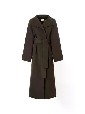 Khaite Romare Wool Wrap Coat