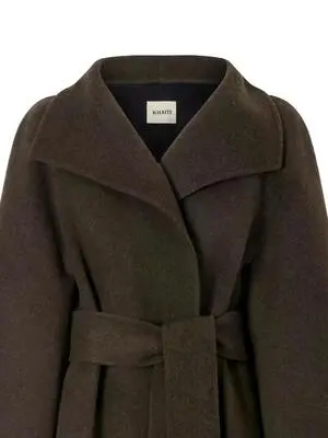 Khaite Romare Wool Wrap Coat