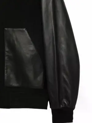 Mackage Tripp Leather-panelled Bomber Jacket