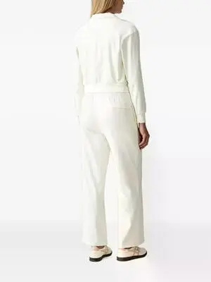 Adidas Full Zip Tracksuit - White