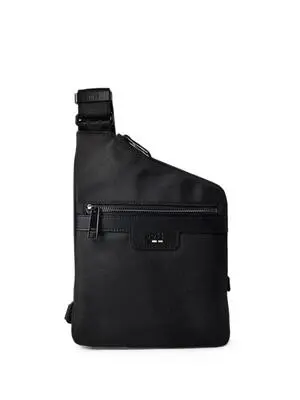 BOSS Logo Patch Shoulder Bag