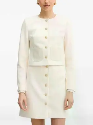 MORGAN Patch-pocket Jacket - Neutrals