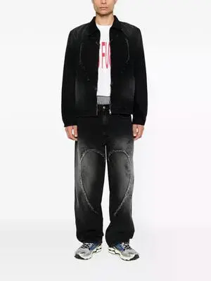 CARNE BOLLENTE Bad Boy, Big Heart Denim Jacket