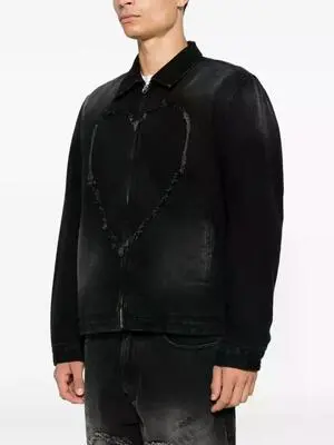 CARNE BOLLENTE Bad Boy, Big Heart Denim Jacket