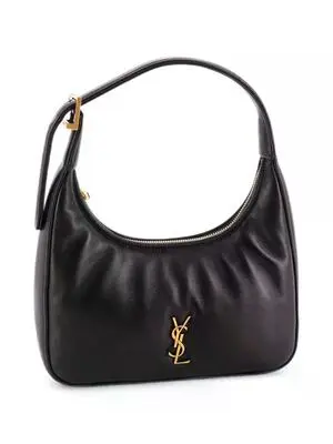 Saint Laurent Calypso Leather Mini Hobo Bag