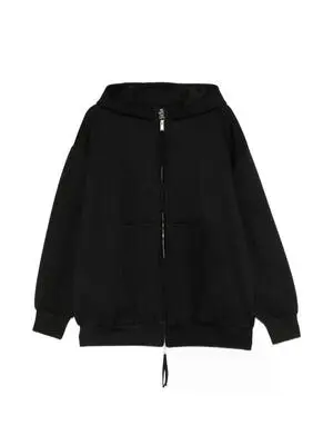 THOM KROM Neoprene Zip-up Hoodie