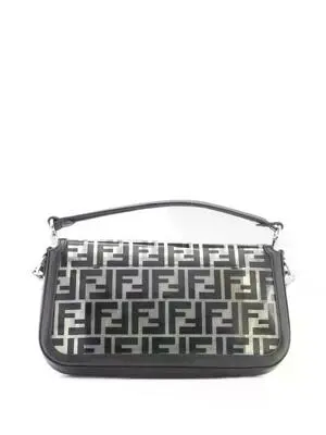 Fendi Baguette Nm Bag Zucca Pu Medium Shoulder Bag