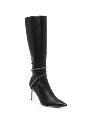 Rene Caovilla 85mm Cleo Leather Boots