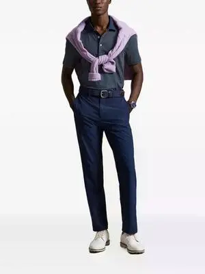 Rlx Ralph Lauren Geometric-print Polo Shirt