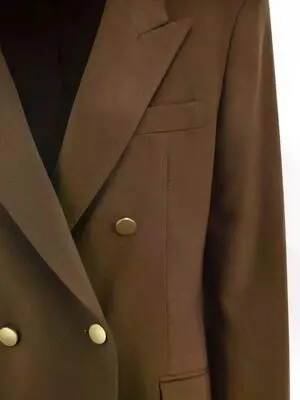 Tagliatore Double-breasted Peak Lapel Jacket