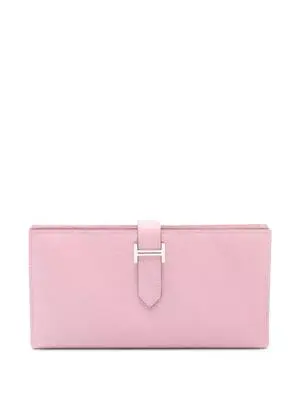 Hermès Béarn Soufflé Bi-fold Wallet - Pink
