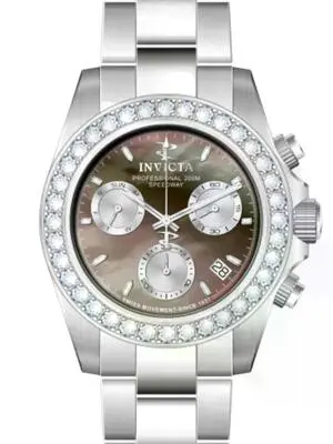 INVICTA Elite Diamond 42mm Chronograph Watch