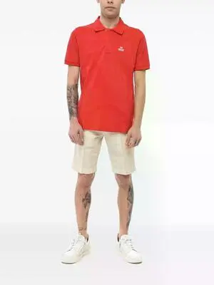 DIESEL® Logo-print Piqué Polo Shirt