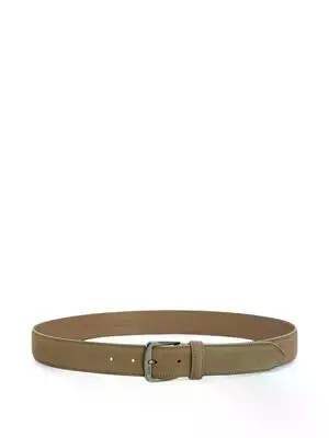 BOSS Suede Buckle-fastening Belt - Neutrals