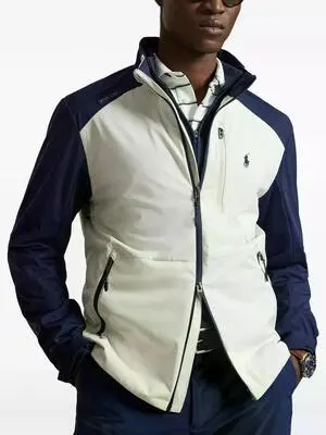 Rlx Ralph Lauren Packable Jacket With Logo Embroidery - White