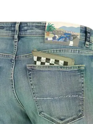 Jacob Cohen Faded Slim-fit Jeans - Blue