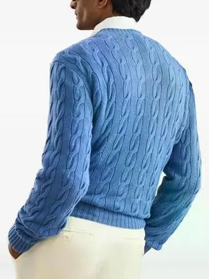 Ralph Lauren Purple Label Cable-knit Cashmere Sweater