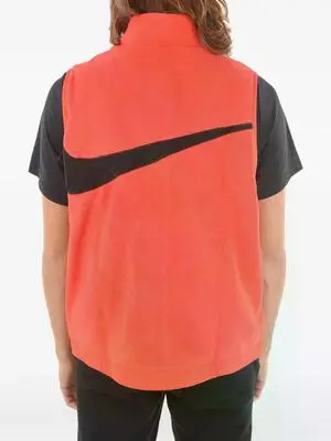 Nike Logo-embroidered Fleece Jacket