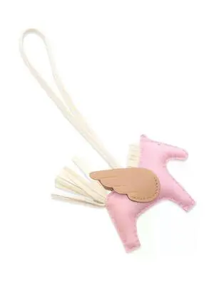 Hermès Rodeo Pegasus Bag Charm - Pink