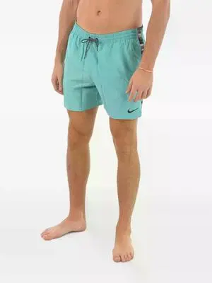 Nike Logo-tape Swim Shorts - Blue