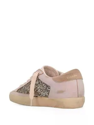 GOLDEN GOOSE Super-star Glitter-detail Sneakers
