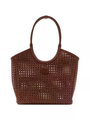 Miu Miu Logo-detail Tote Bag