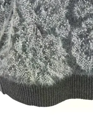 NUDE Abstract-pattern Knit Vest