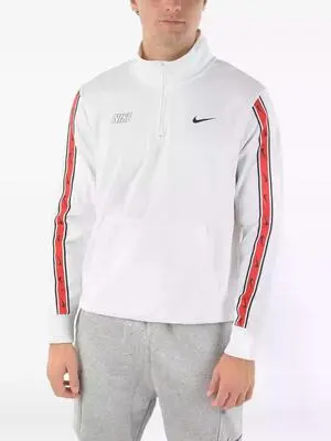 Nike Logo-print Mock-neck Sweatshirt