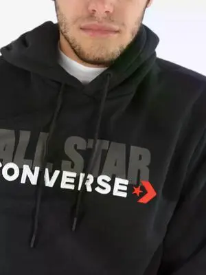 CONVERSE Logo-print Drawstring Hoodie