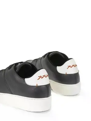 Zegna Tiziano Leather Sneakers