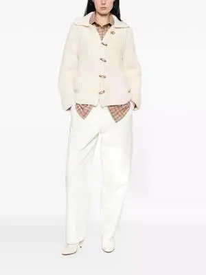 MARANT ETOILE Delinda Ribbed Cardigan