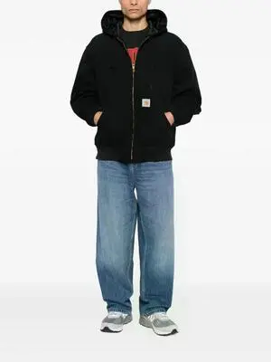 Carhartt Work In Progress Single Knee Logo-patch Jeans