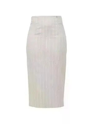 NISSA Sequins Detail Midi Skirt