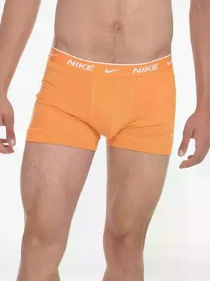 Nike Logo-waistband Stretch-cotton Boxers - Grey