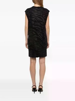 Zadig&Voltaire Roe Dress With Rhinestone Zebra Motif