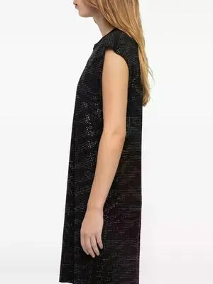 Zadig&Voltaire Roe Dress With Rhinestone Zebra Motif