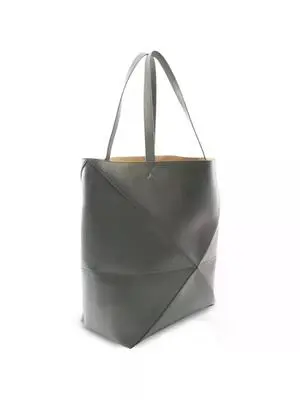 Loewe Puzzle Fold Tote Bag - Grey